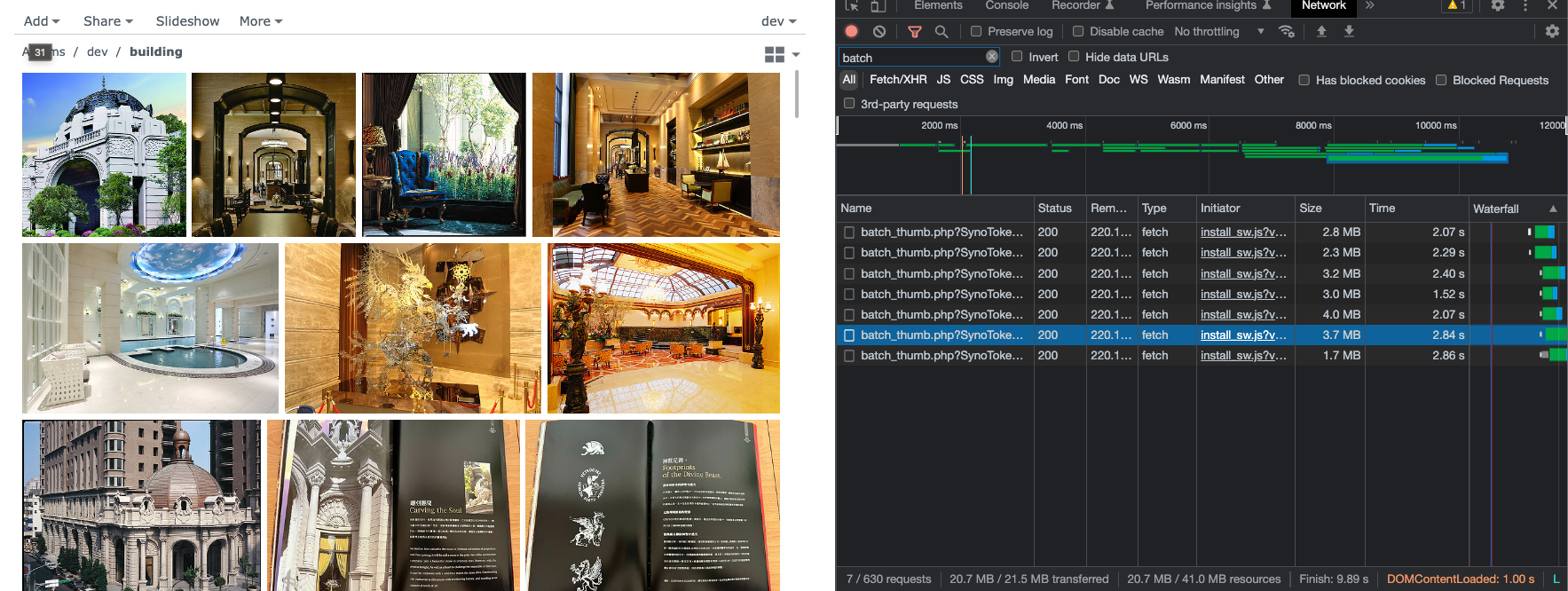 Js Service Worker Batch Fetching Network Requests For Images Part I Mikes Blog